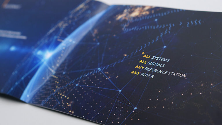 Geo++ GmbH - Broschüre | de2igned | creanovo